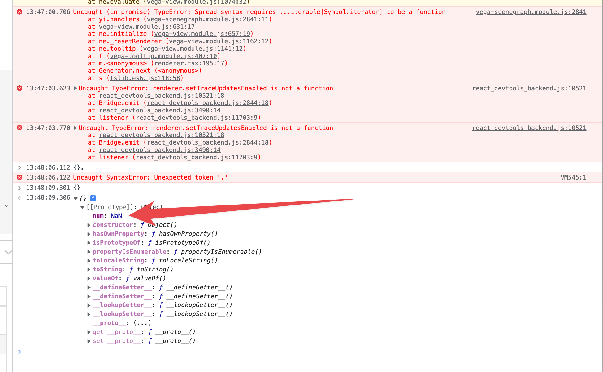 Data with value `__proto__` will break creation of cells in `vega-transform` · Issue #3695 ...
