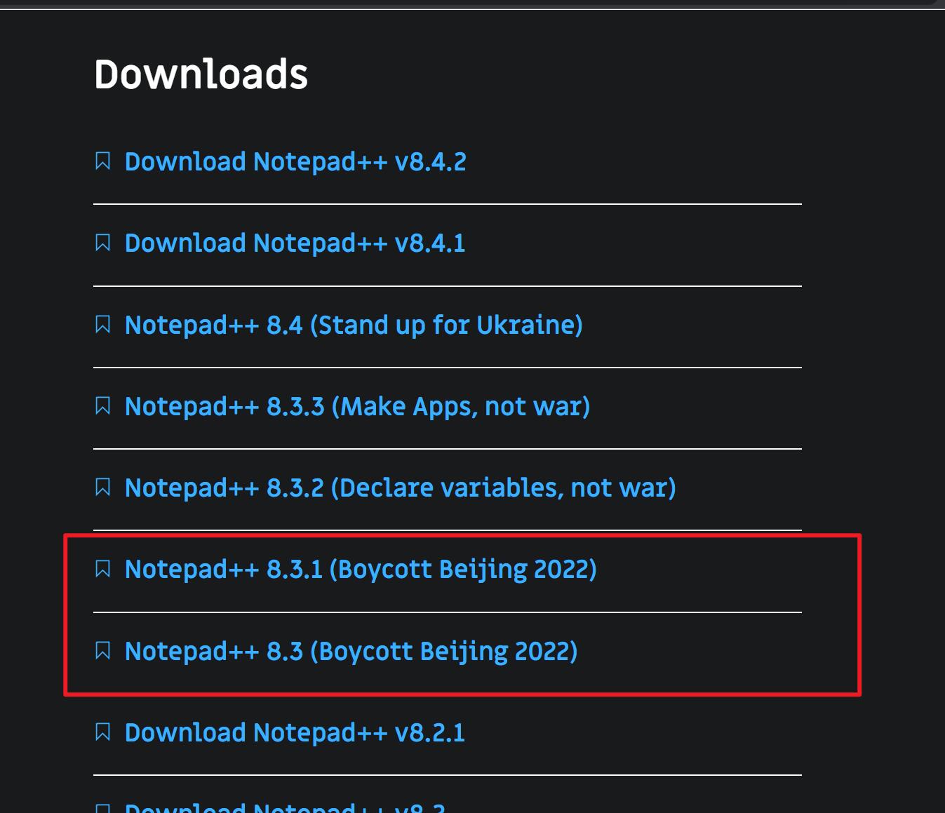 political stand ? what f dev! · Issue #11853 · notepad-plus-plus ...