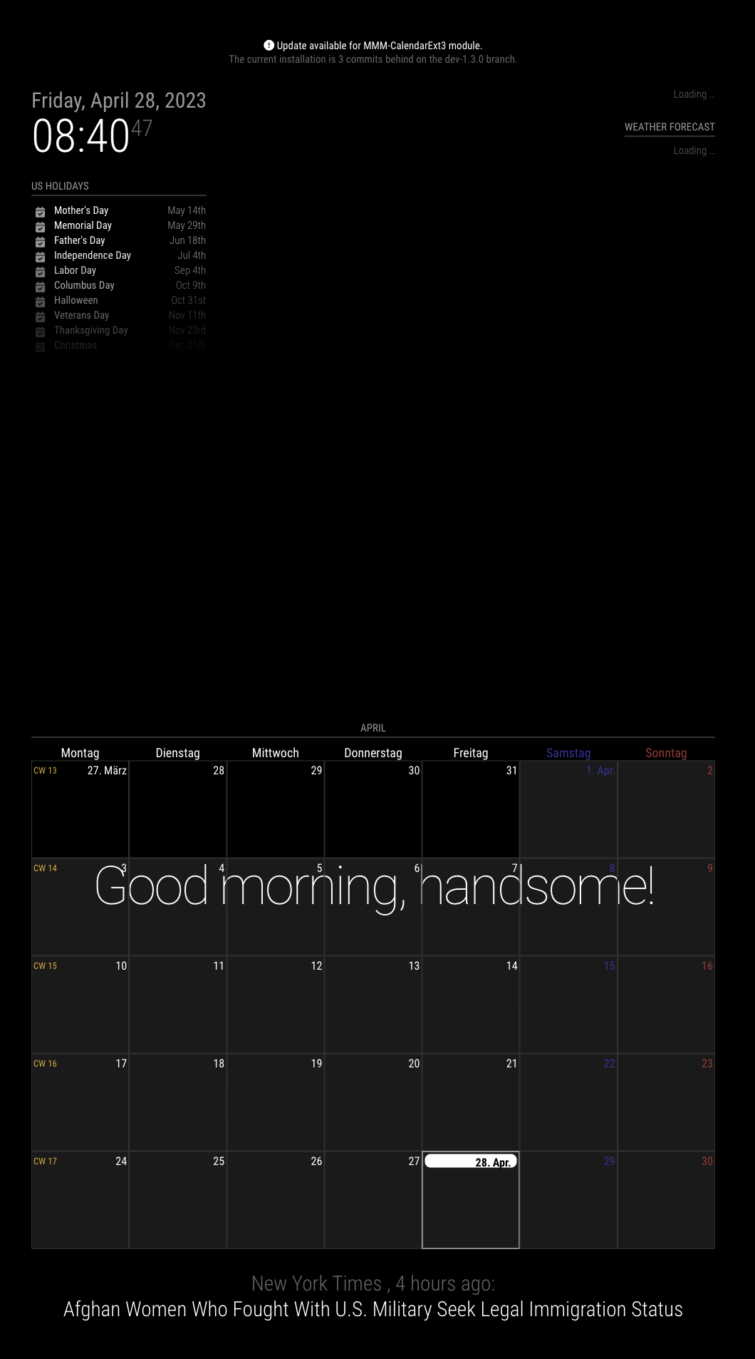 MMM-CalendarExt3 config.js · MMRIZE MMM-CalendarExt3 · Discussion #64 · GitHub