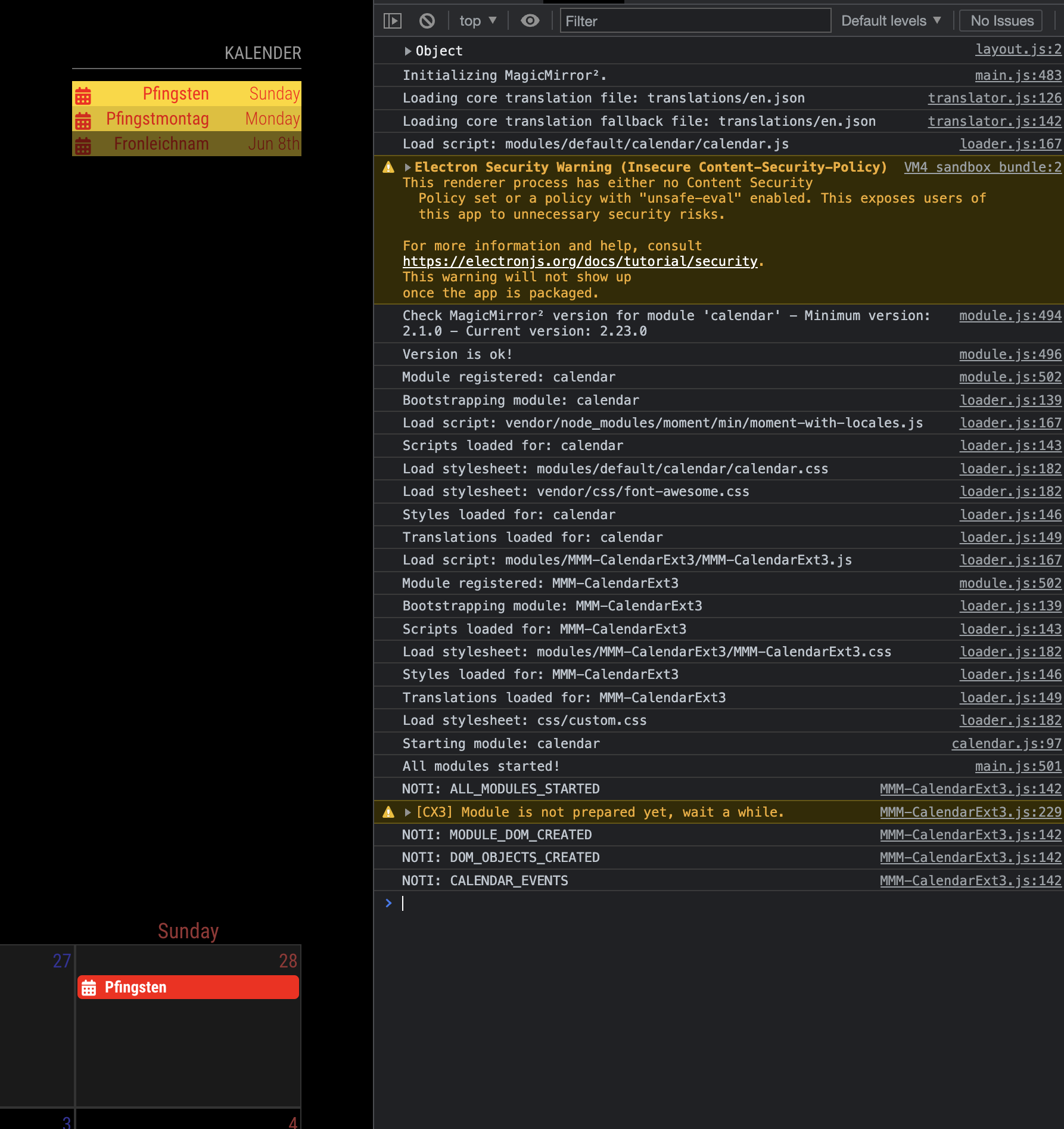 Nothing displayed · Issue #71 · MMRIZE/MMM-CalendarExt3 · GitHub