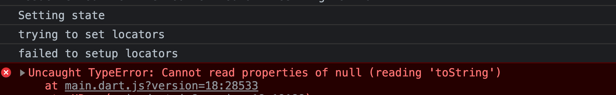 [shared_preferences] (web) Cannot read properties of null (reading 'toString') on getInstance ...