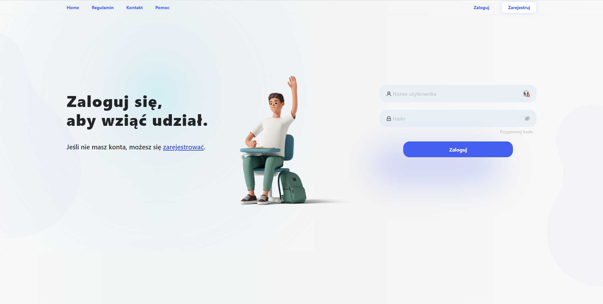 GitHub - rafalrozek/ictf: CTF web platform written in Java and React