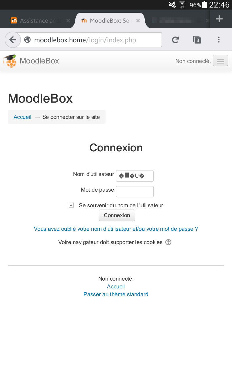 caractères incorrects dans la page d'authentification · Issue #26 · moodlebox/moodlebox · GitHub