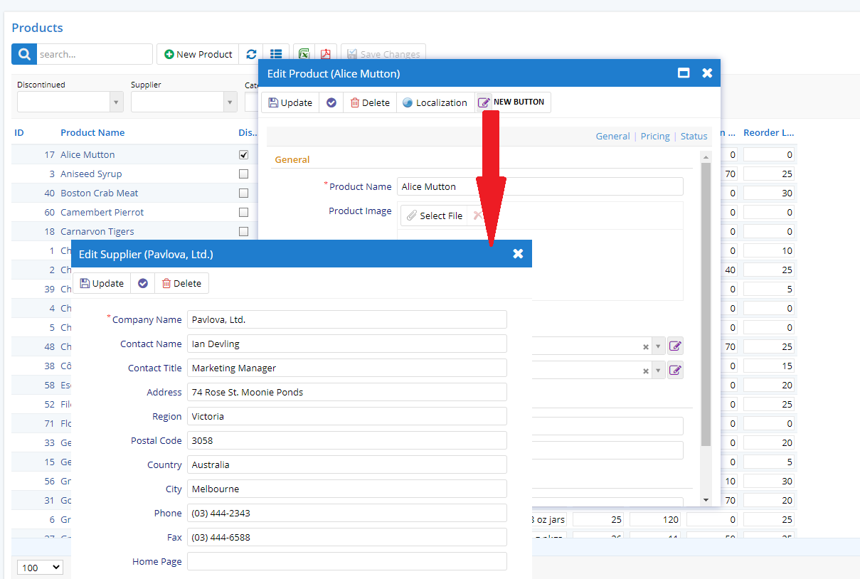 form top button to open another form · Issue #5202 · serenity-is/Serenity · GitHub