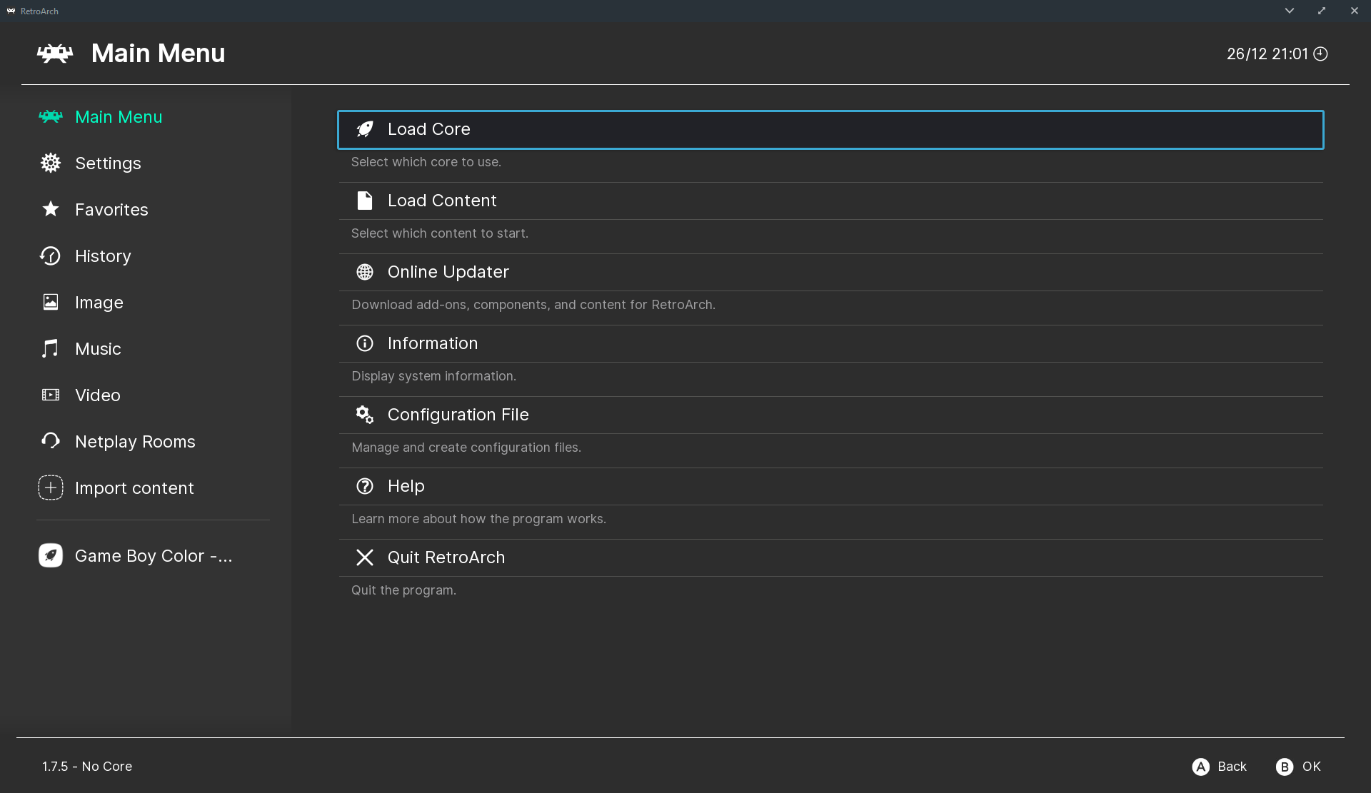 Closing contentless cores or content loaded from the cli it shows 'No items.' · Issue #5596 ...
