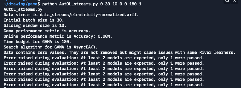 Error raised during evaluation - OAML · Issue #146 · openml-labs/gama · GitHub
