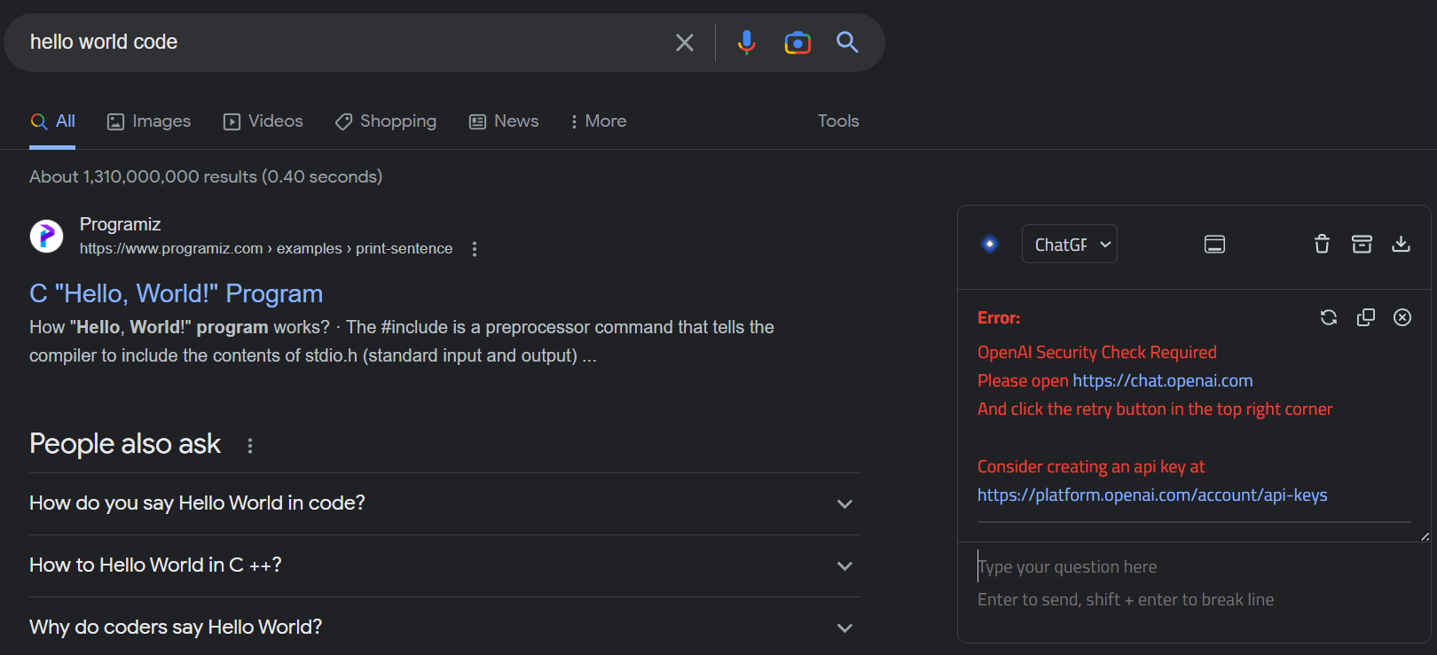 Error: OpenAI Security Check Required · Issue #25 · ChatGPTBox-dev/chatGPTBox · GitHub