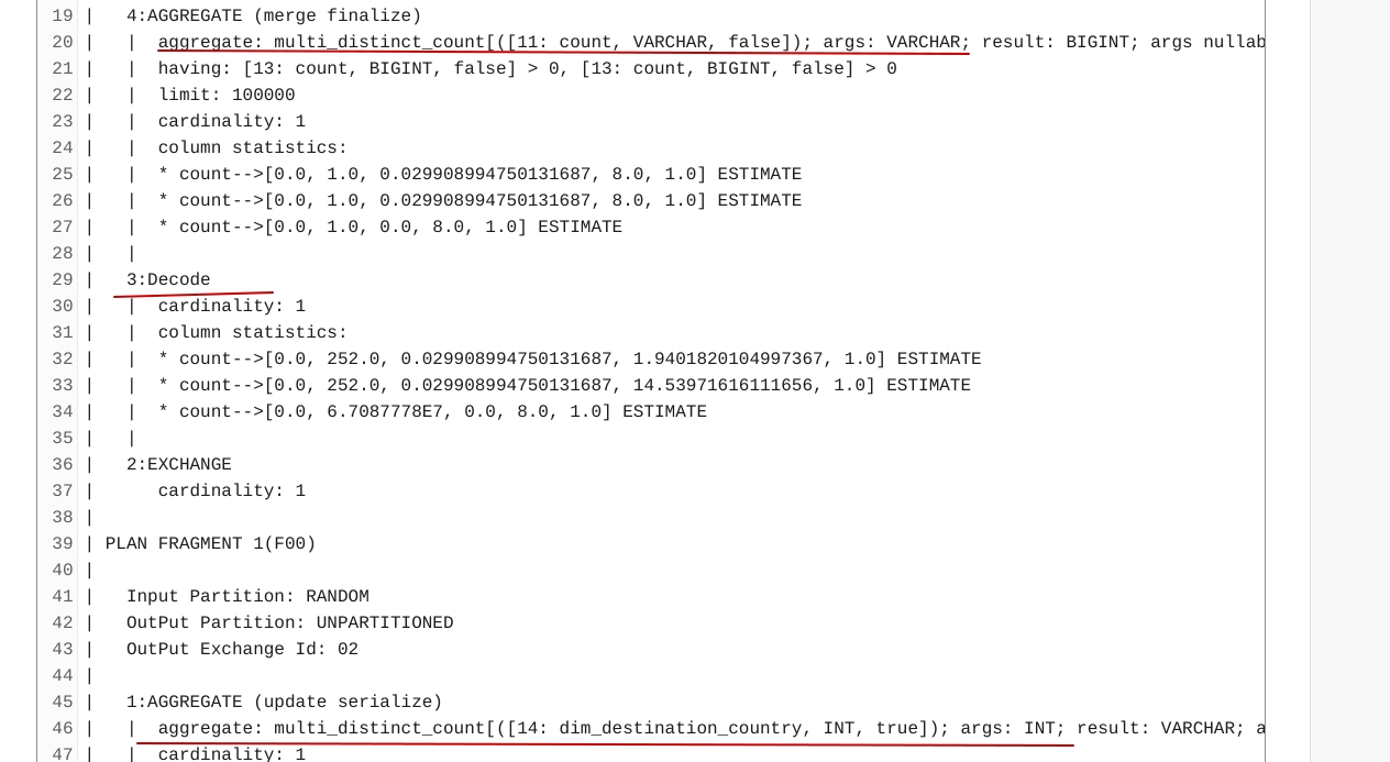 Having-clause causes DecodeNode wedges into two-stage Agg mistakenly · Issue #19901 · StarRocks ...