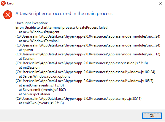 Error While Spliting Or Adding New Tab · Issue 3121 · Vercelhyper · Github