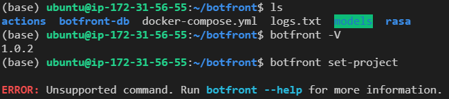 RASA Instance not reachable · Issue #909 · botfront/botfront · GitHub