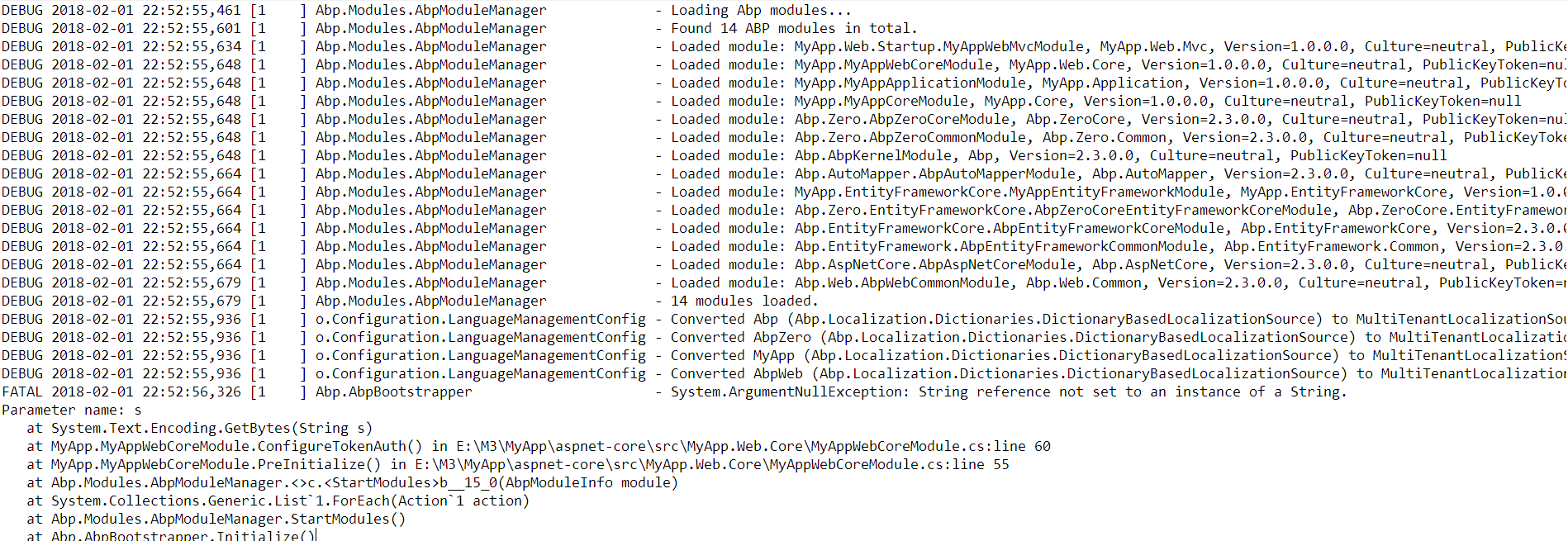 Problems publishing to Azure · Issue #3017 · aspnetboilerplate/aspnetboilerplate · GitHub