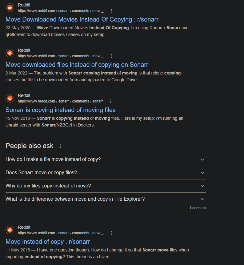 Clarify terminology RE: hardlinks for non-experts · Issue #5542 · Sonarr/Sonarr · GitHub