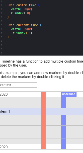 CurrentTime is hidden behind alternated bgcolor (vis-grid.vis-odd) · Issue #425 · visjs/vis ...