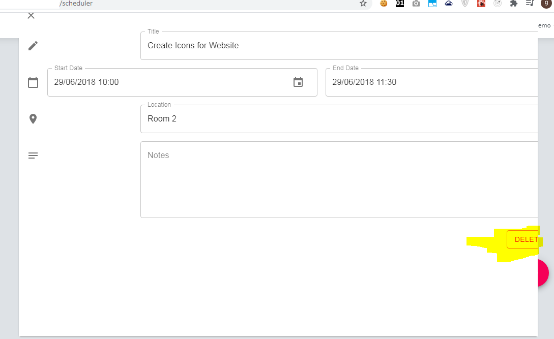 delete button in event of scheduler · Issue #3295 · DevExpress/devextreme-reactive · GitHub