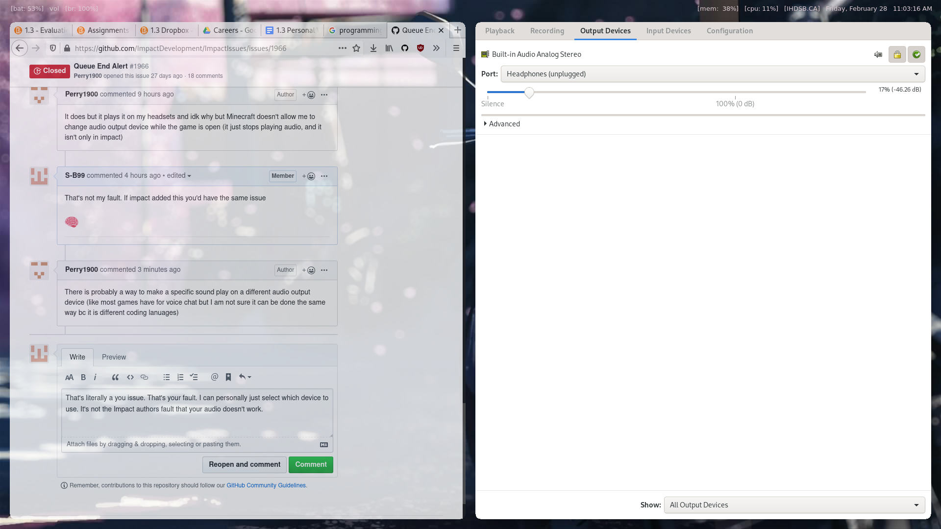 Queue End Alert · Issue #1966 · ImpactDevelopment/ImpactIssues · GitHub