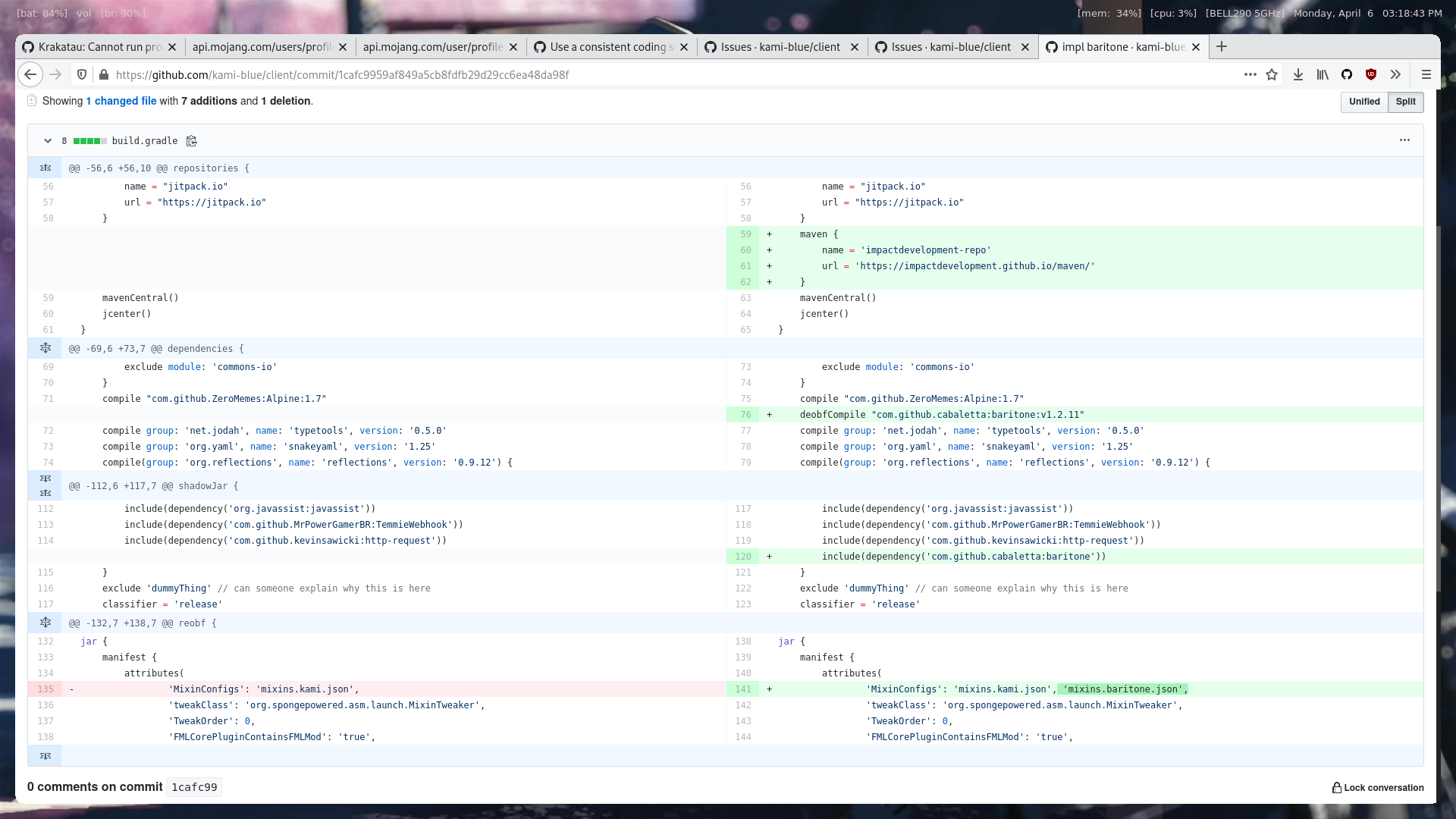 Baritone impl · Issue #584 · kami-blue/client · GitHub