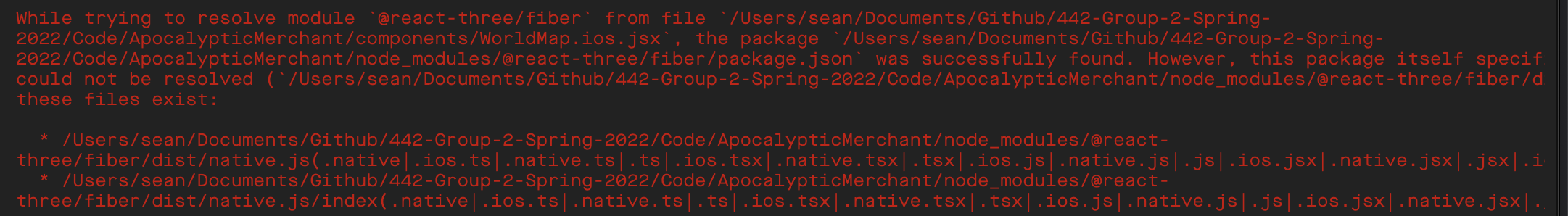 @react-three/fiber doesn't work on IOS or Android · Issue #2160 ...