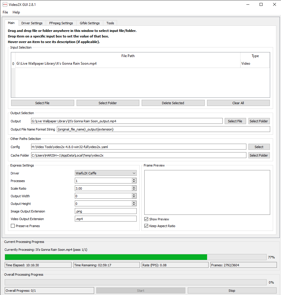 libpng error: Read Error QPixmap::scaled: Pixmap is a null pixmap · Issue #428 · k4yt3x/video2x ...