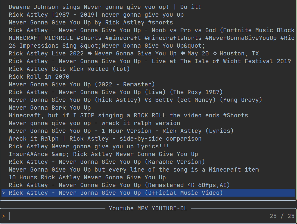 GitHub - 4542elgh/telescope-youtube-mpv.nvim: Telescope picker for ...
