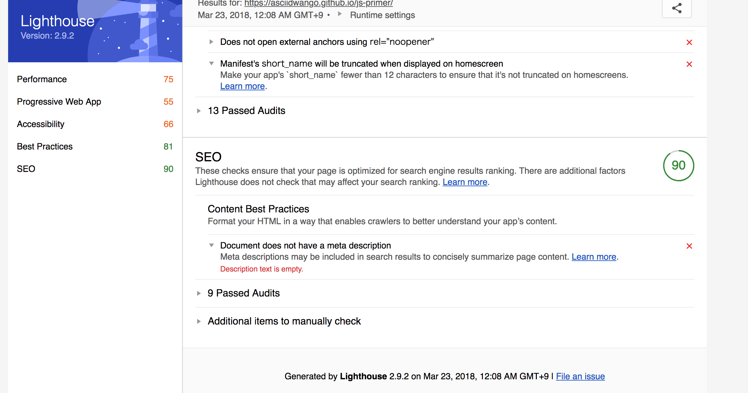 Does not have a meta description · Issue #429 · asciidwango/js-primer · GitHub
