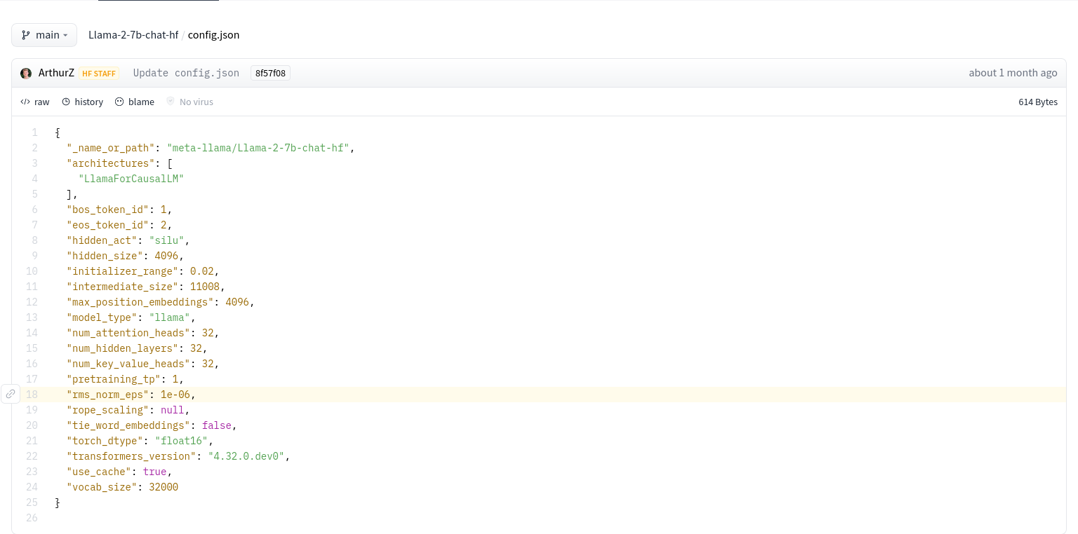 The RMSNorm eps value for 7B-chat model seems incorrect. · Issue #771 ...