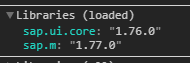 Version inconsistency: sap.ui.core: "1.76.0" loads sap.m: "1.77.0" · Issue #2884 · UI5/openui5 ...