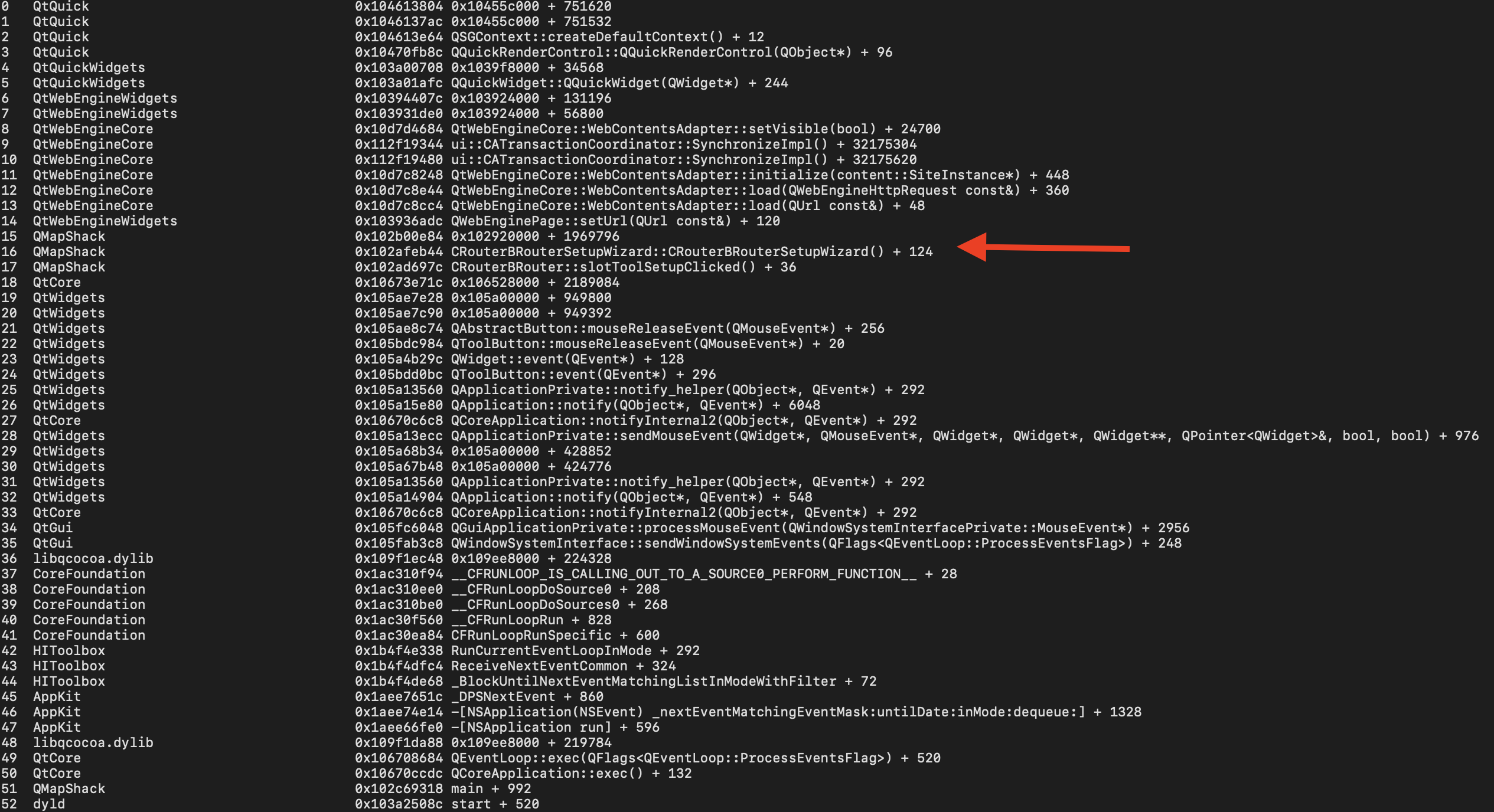 MacOS: Pressing the button "Setup" for BRouter (offline) crashes · Issue #565 · Maproom ...