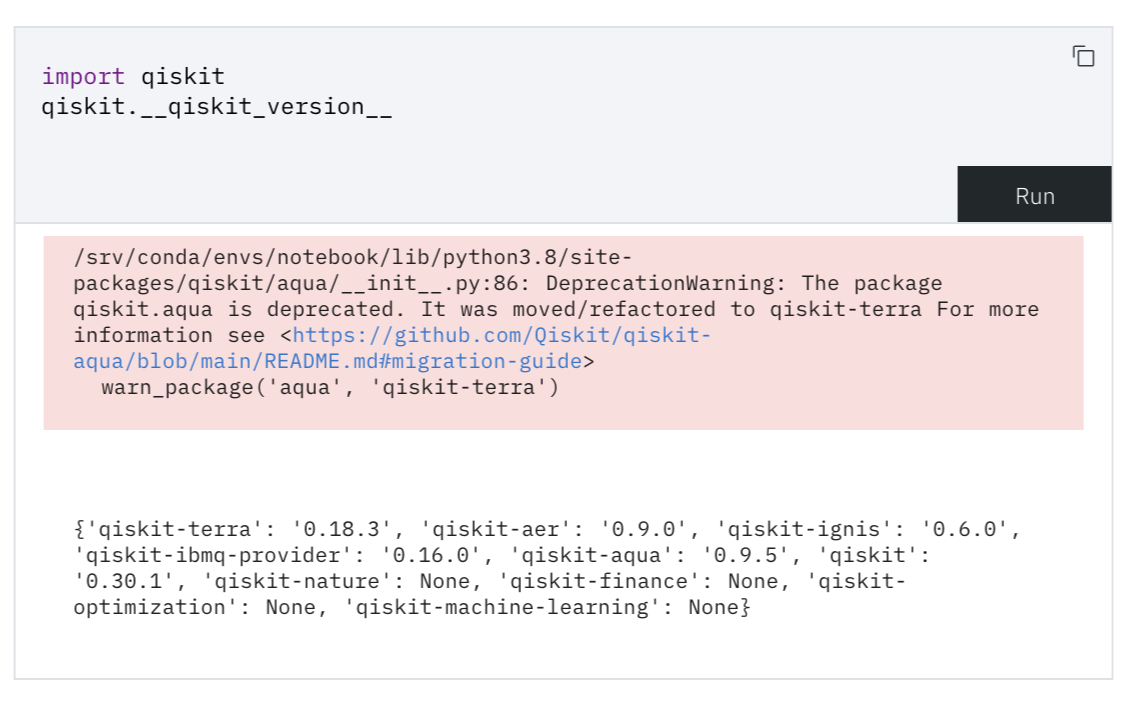 Code Cell Code Deprecation Warning In Code Cells · Issue 429 · Qiskitplatypus · Github 6910