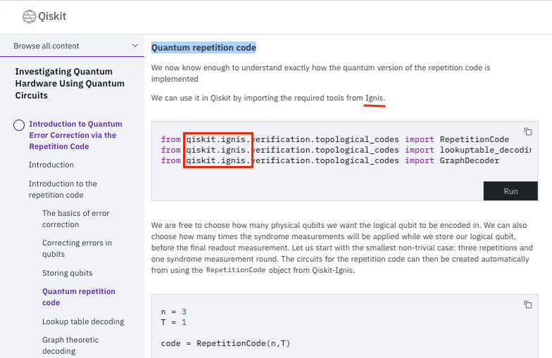 [Code Cell Code] Ignis package is gonna be deprecated but it's being used in the textbook ...