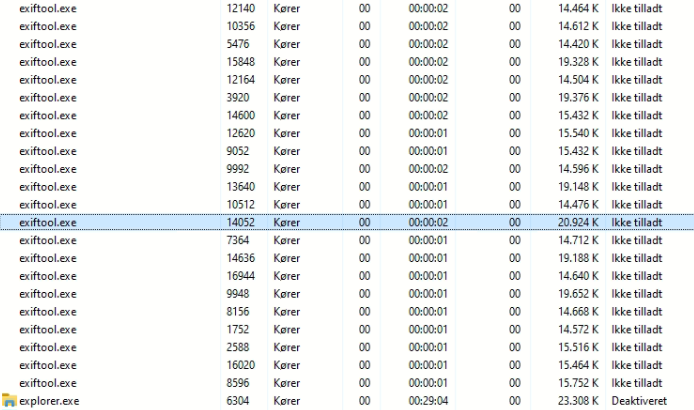 Tdarr_Server is not closing exiftool.exe after use. · Issue #423 · HaveAGitGat/Tdarr · GitHub