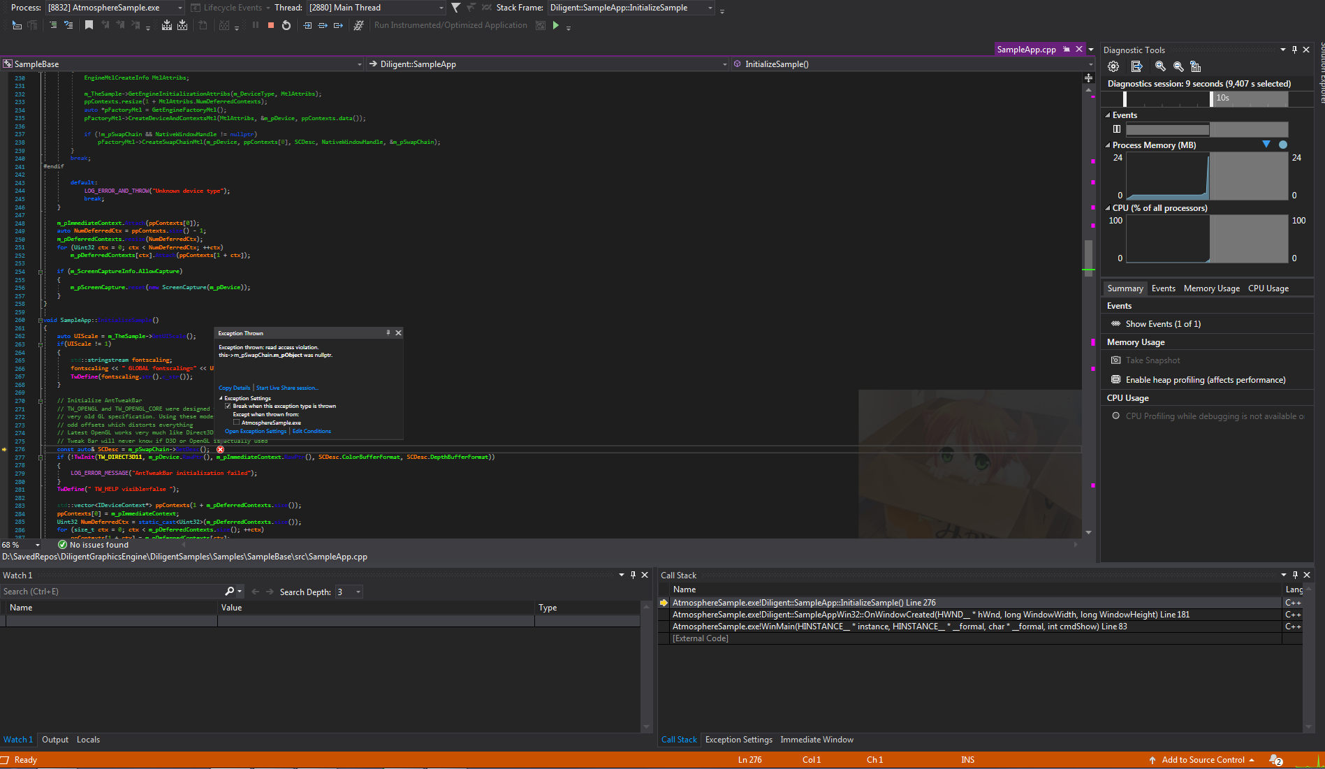 Enable Windows 7 support · Issue #14 · DiligentGraphics/DiligentSamples · GitHub
