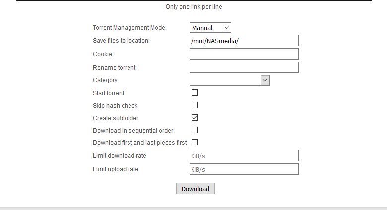 WebUI: Resizable text fields in the "Add torrent dialog" · Issue #12499 · qbittorrent ...