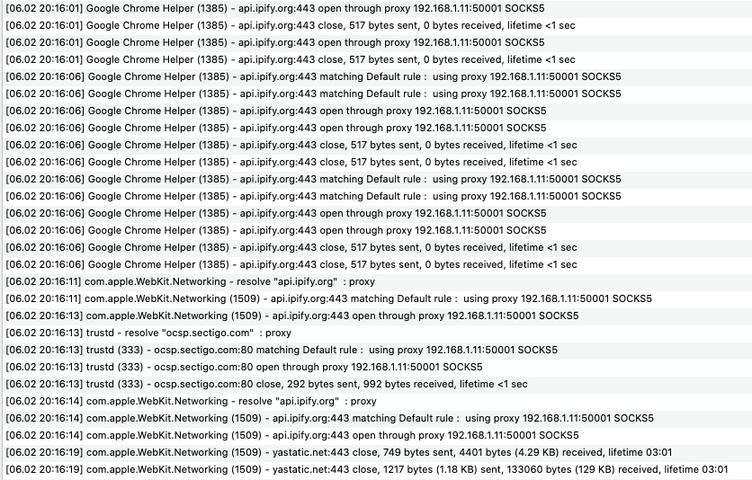 Не работает в хроме macos через proxifier · Issue #779 · 3proxy/3proxy · GitHub