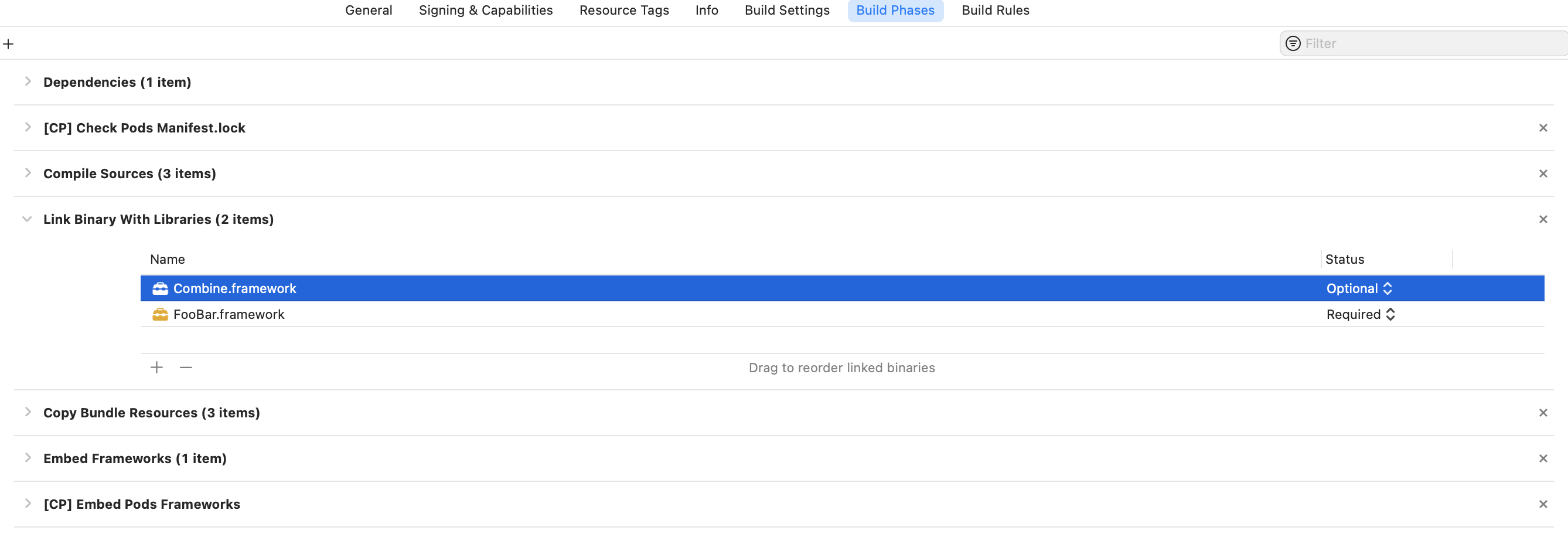 dyld: lazy symbol binding failed: can't resolve symbol _$s7Combine9PublishedVMa in · Issue #7748 ...