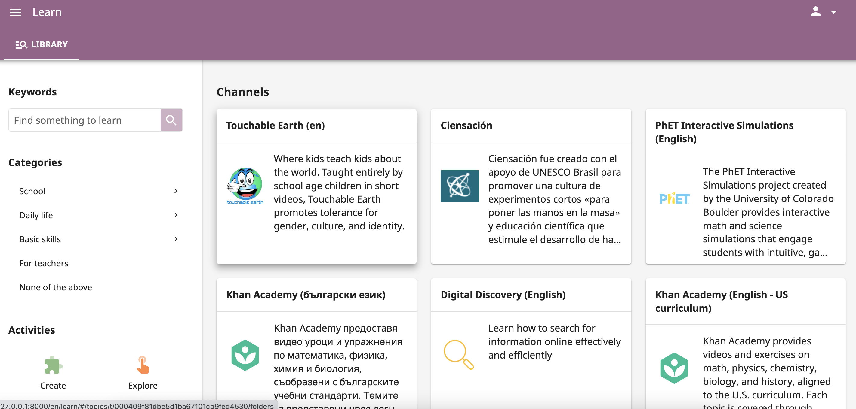 category filter text is Title Case · Issue #8490 · learningequality ...