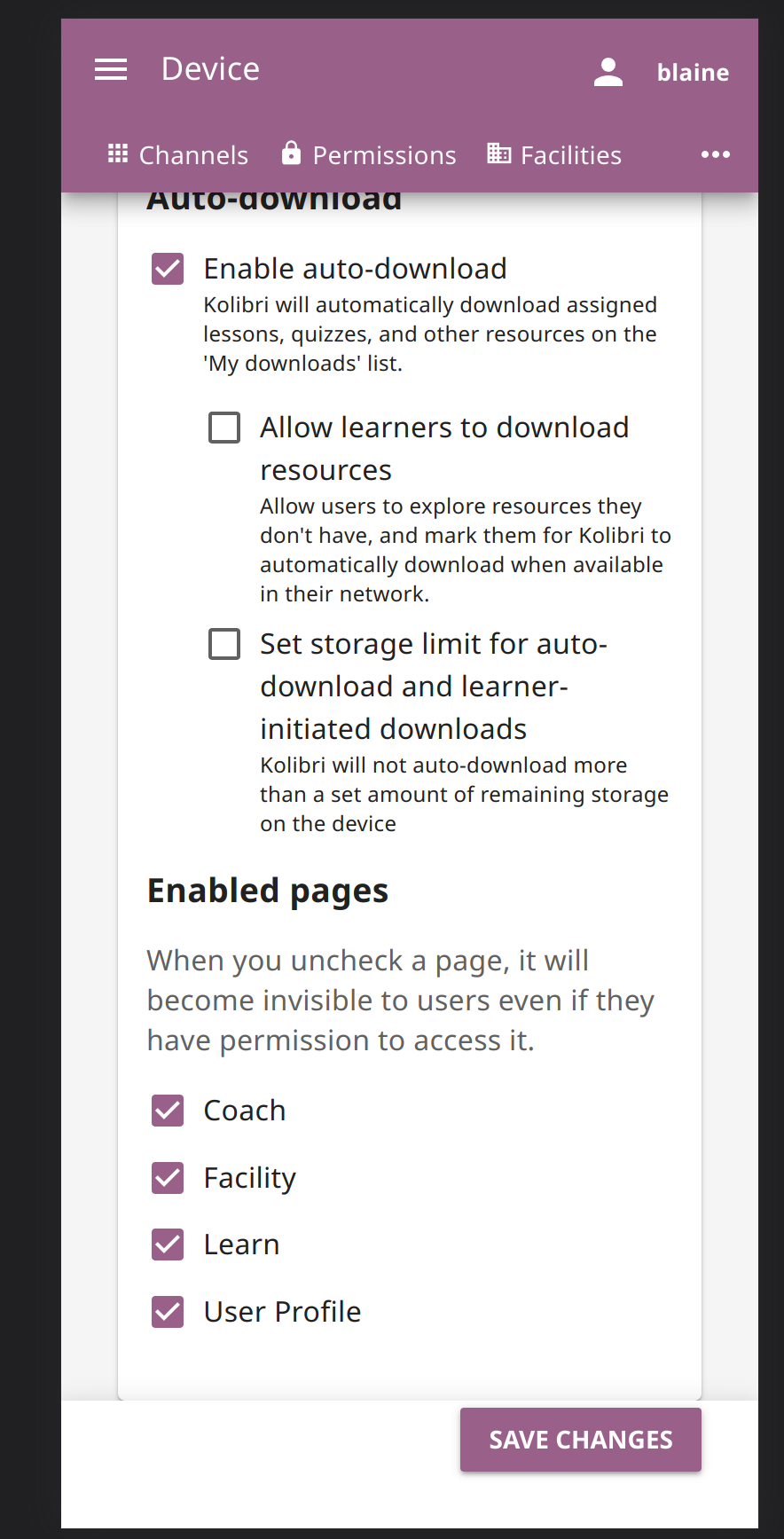 Unnecessary scroll bar in the bottom bar · Issue #10527 · learningequality/kolibri · GitHub
