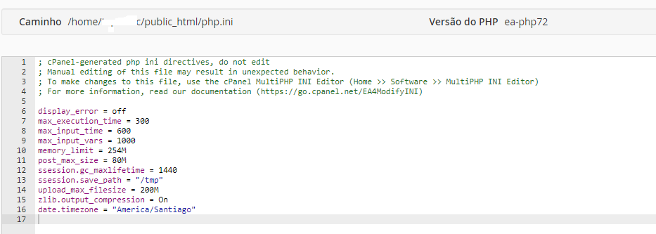 Invalid date.timezone value 'UTC-3, we selected timezone UTC now · Issue #777 · opensupports ...