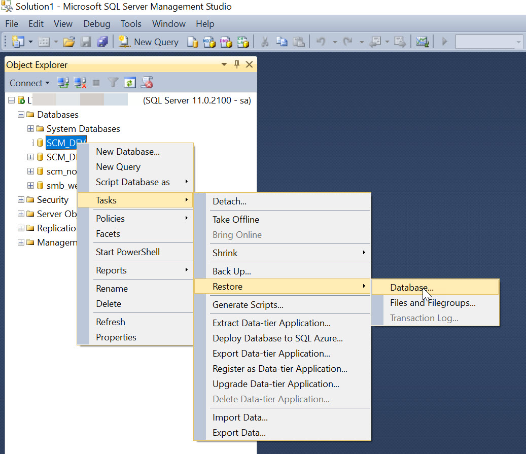 BUG or problem in the import database tool window · Issue #933 · microsoft/sql-server-samples ...