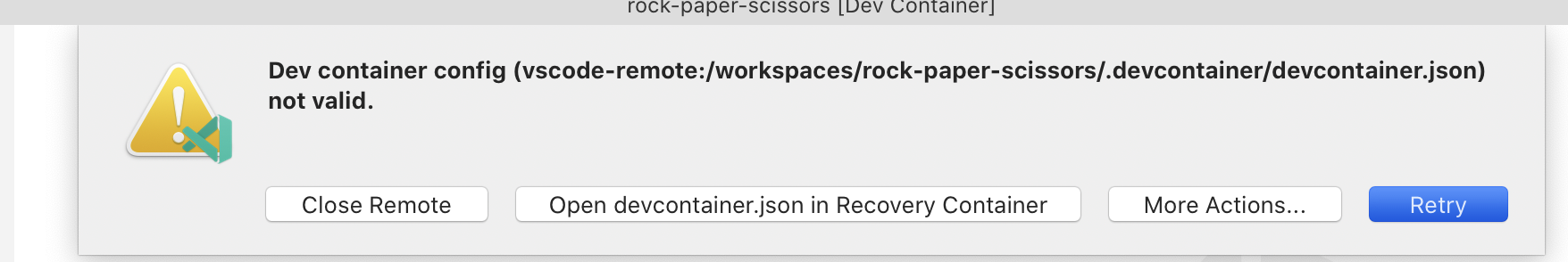 Opening A Codespace Repository With A Minimal Devcontainerjson File 8818
