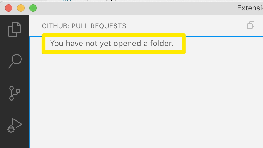 Should Show A Welcome View To Open A Folder When No Folder Is Open · Issue 2405 · Microsoft
