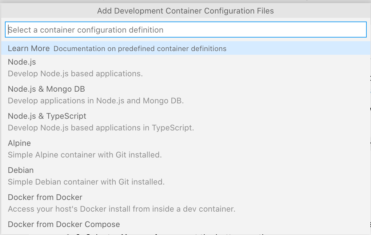 Should the Docker * configs be in the 'Core' category? · Issue #750 ...