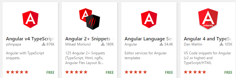 Angular tutorial should include a list of recommended extensions ...