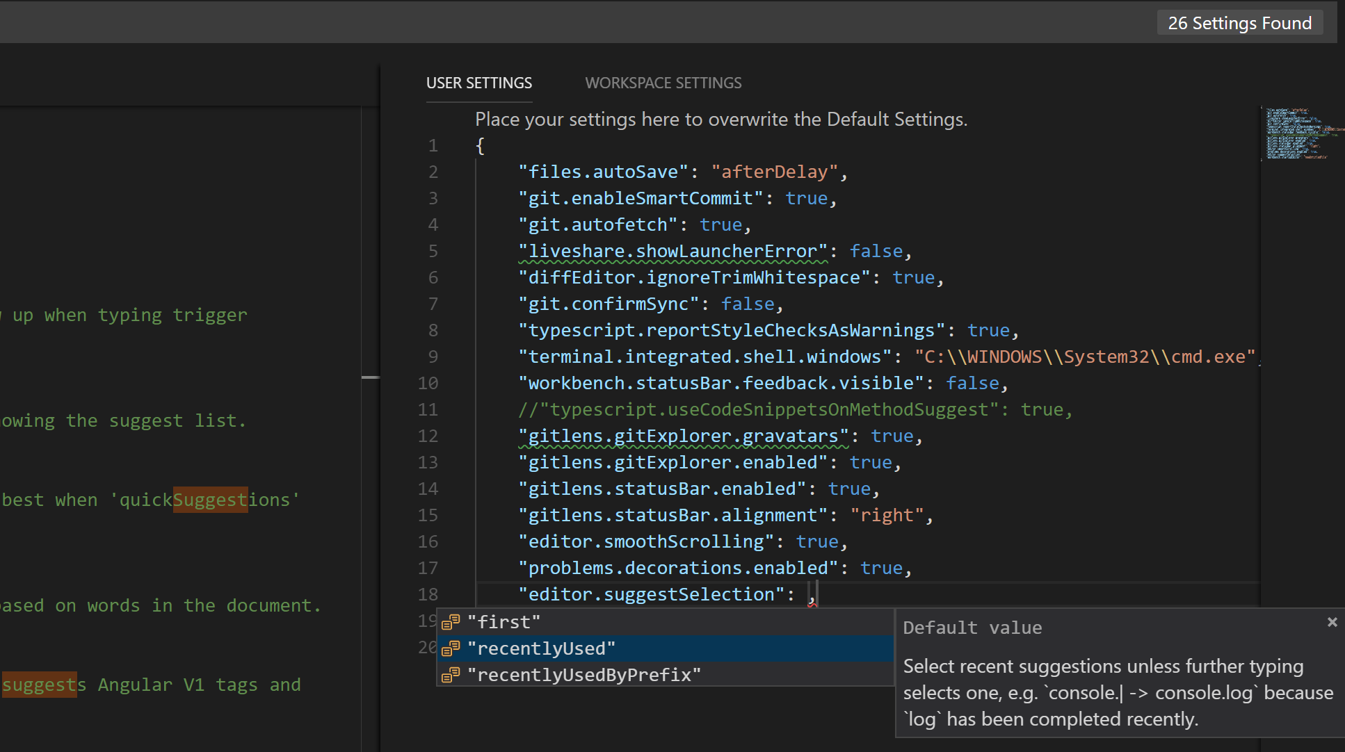 Remembered Suggestion Selections Can Be Annoying · Issue 41060 · Microsoftvscode · Github 