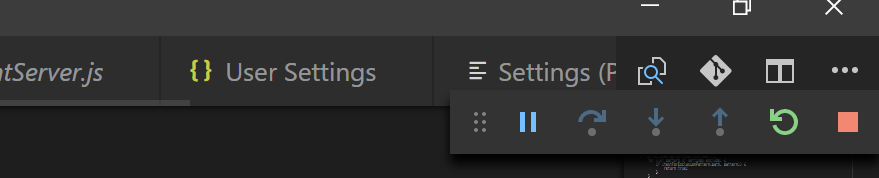 Floating debug tool bar not properly aligned when using custom menus · Issue #53459 · microsoft ...