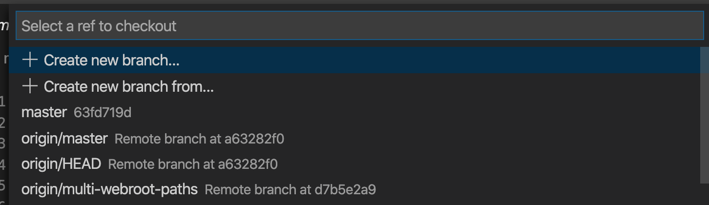 Perf quick pick menus: use the 'alwaysShow' so that the entries are not ...