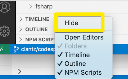 Re-add option to disable timeline · Issue #98718 · microsoft/vscode ...