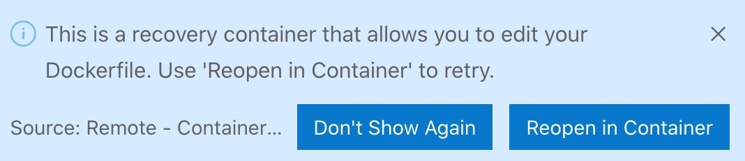 Recovery Container: Double-quotes in notification text · Issue #3757 ...