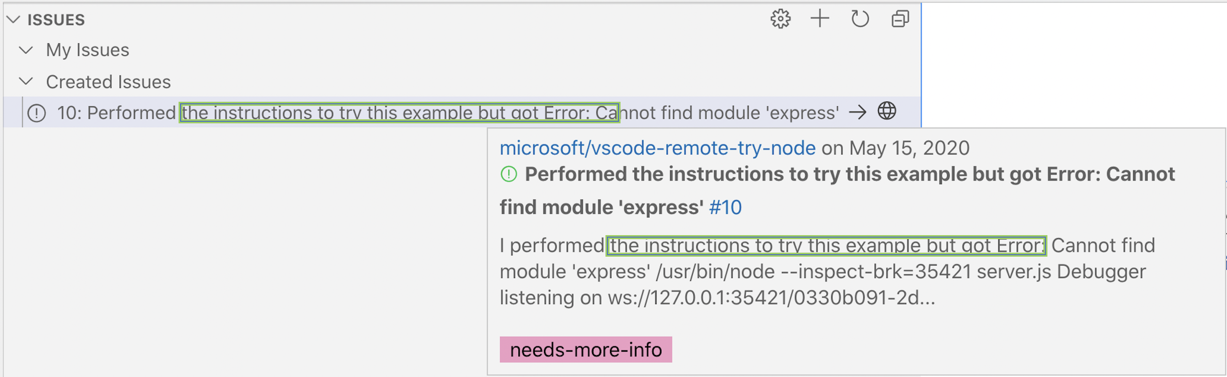 Font in hover for custom trees is too large · Issue #109444 · microsoft/vscode · GitHub