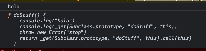 Supermethod In Extended Class In Loose Mode Generates Code With Infinite Recursive Loop