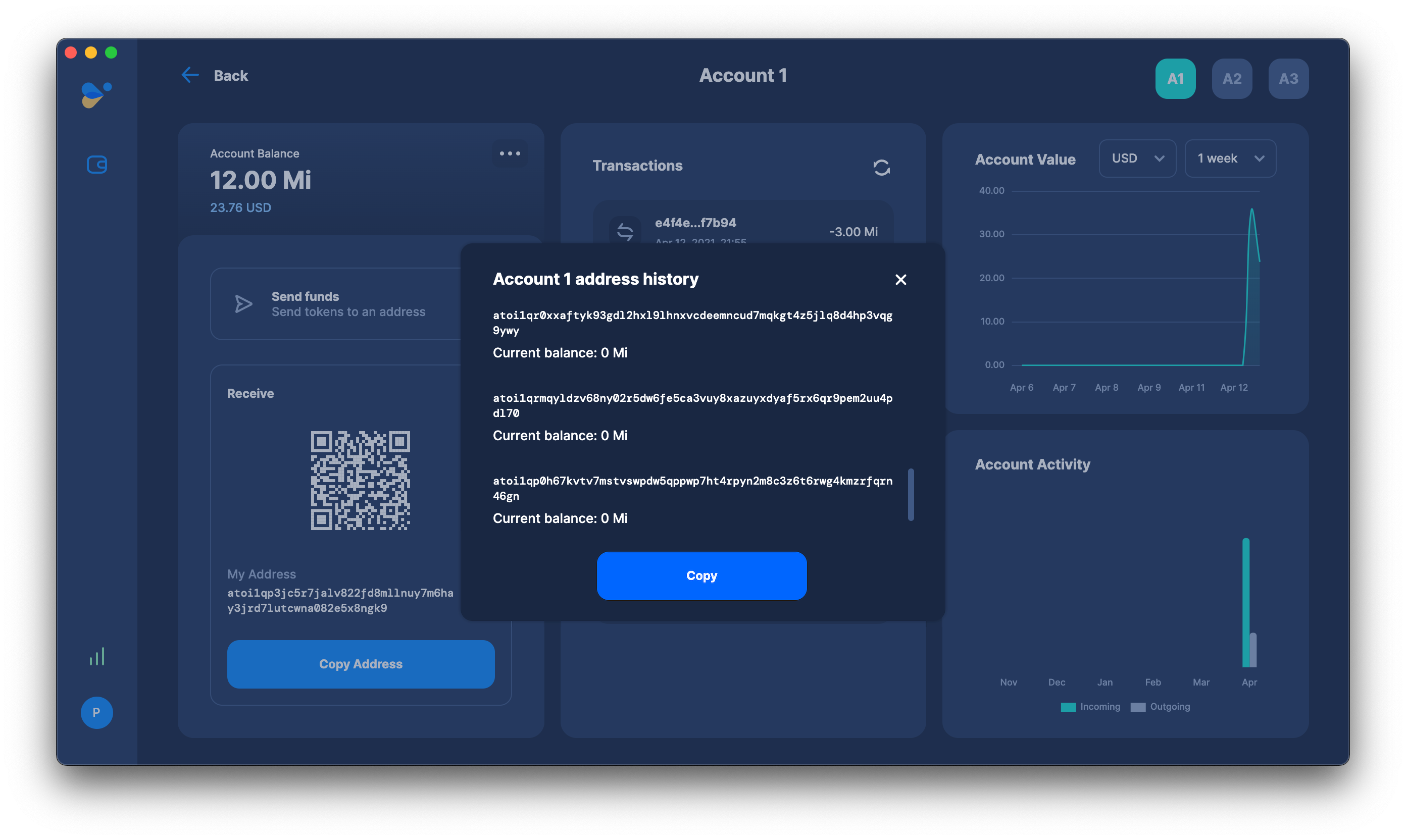 Add button to copy address history · Issue #866 · iotaledger/firefly · GitHub